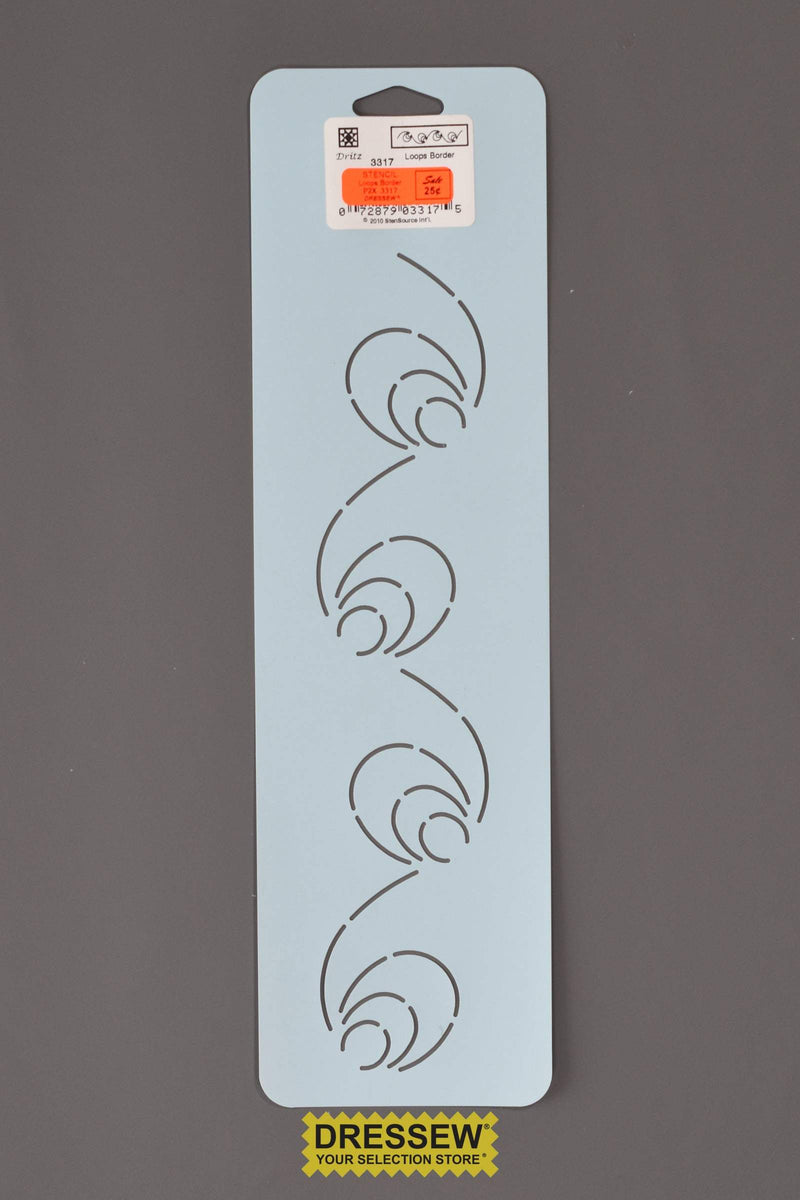 Stencil Loops Border – Dressew Supply Ltd.